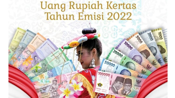 Jangan Sampai Salah, Ini Ciri-ciri Uang Rupiah Kertas Baru Emisi Tahun 2022 yang Asli!