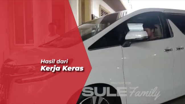 Aktif di YouTube, Rizwan Anak Sule Bisa Beli Mobil Seharga Rp1,5 Miliar