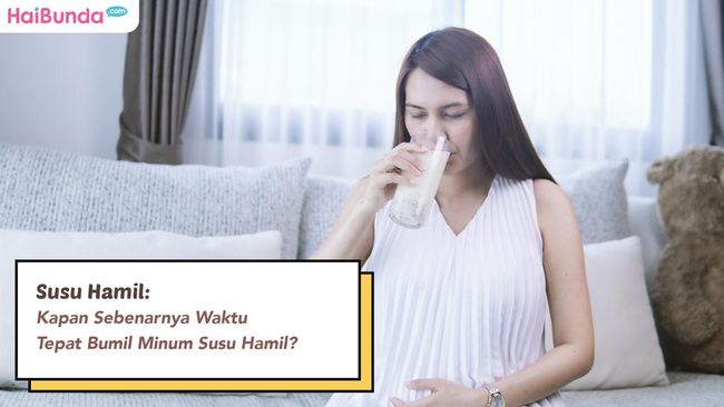 Susu Hamil: Kapan Sebenarnya Waktu Tepat Bumil Minum Susu Hamil?