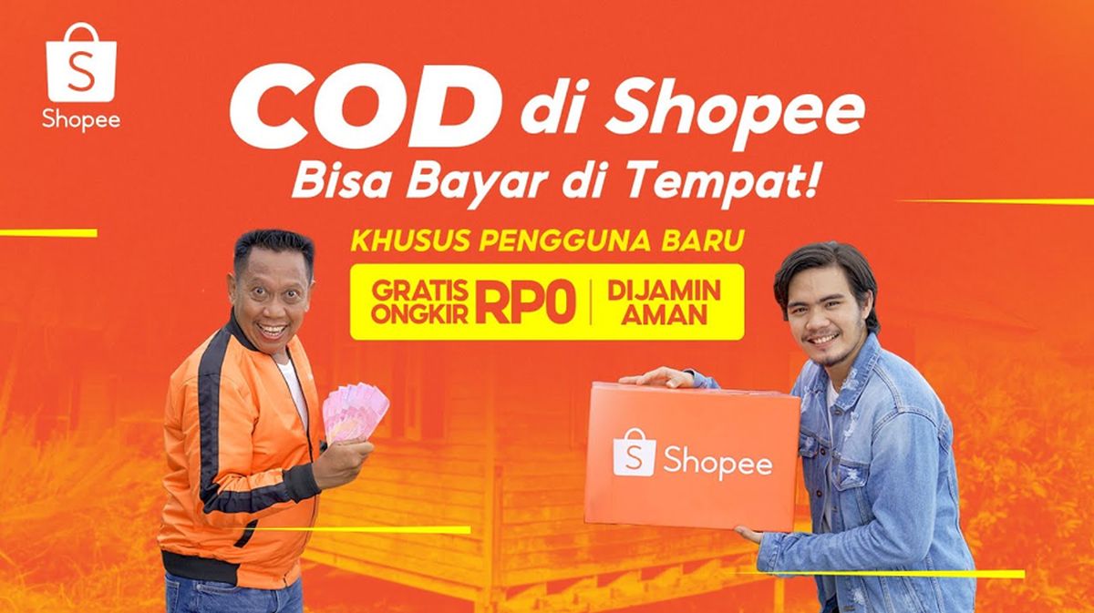 Belanja dengan Shopee COD di Shopee Jumbo Cashback