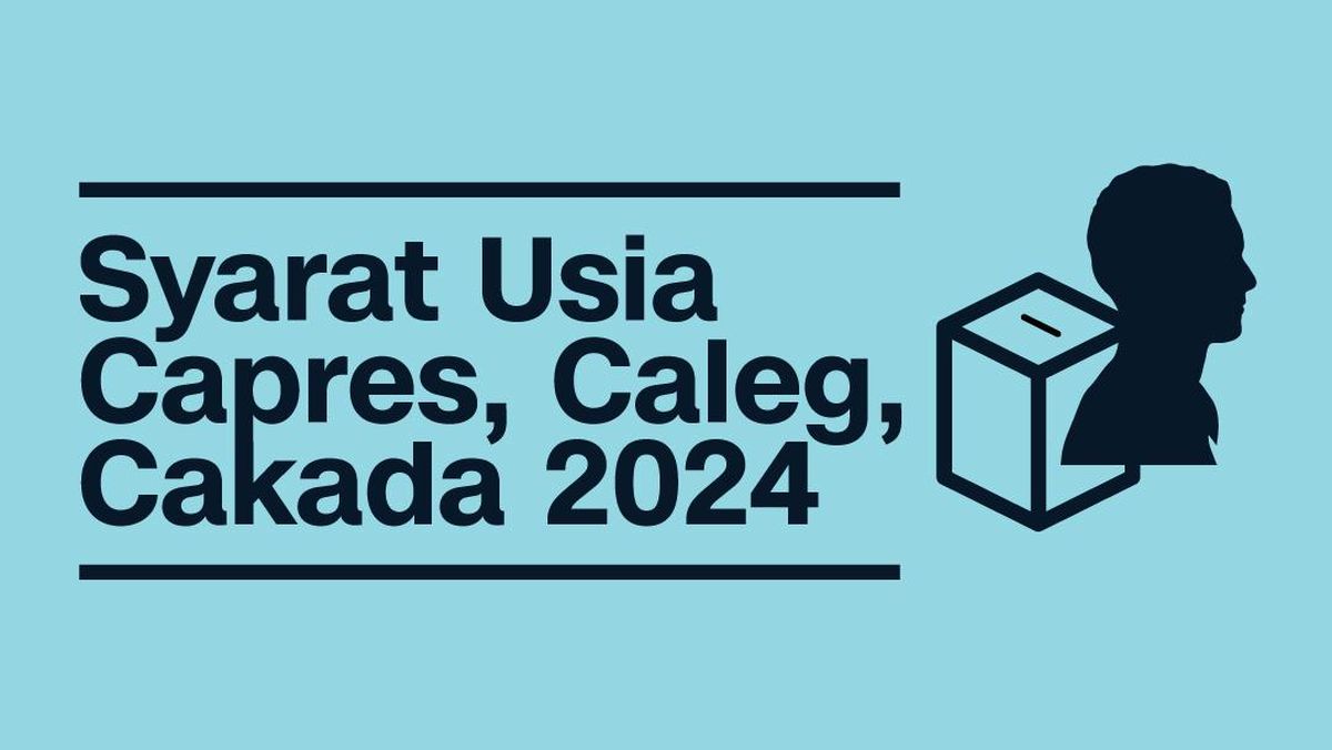INFOGRAFIS: Syarat Usia Capres, Caleg, Cakada 2024