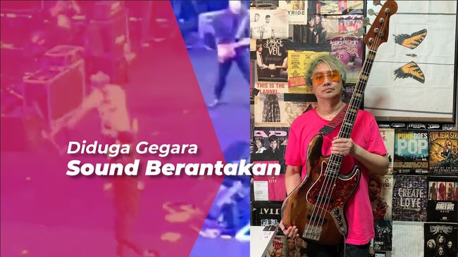 Kesal, Thomas Ramdhan GIGI Banting Bass di Depan Ahmad Dhani