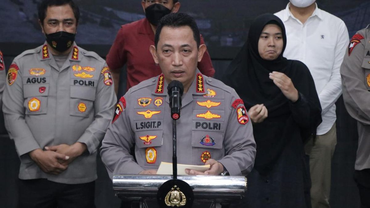 Kapolri Siapkan Sanksi untuk Satgas TPPO yang Tak Capai Target