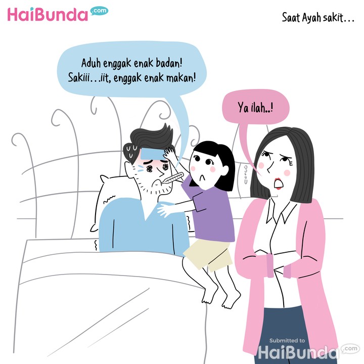 Bunda Sakit vs Ayah Sakit - 1 Bunda Sakit vs Ayah Sakit - 1
