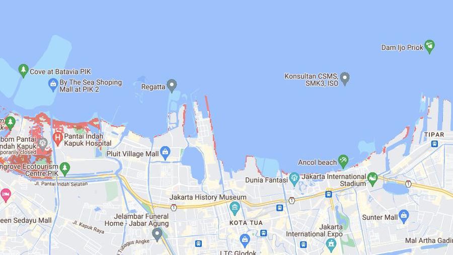 Ada Fenomena 'Atlantis', Ancol Sampai Bekasi Tenggelam 2030 - Foto 3