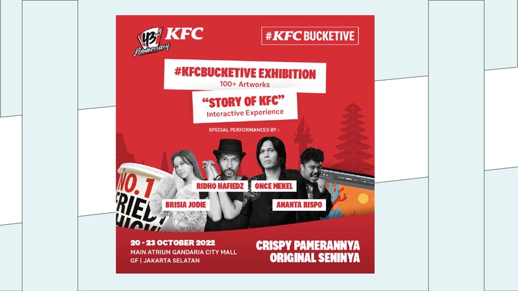 #KFCBucketive, Ajang Kolaborasi Ulang Tahun KFC Indonesia #KFCBucketive, Ajang Kolaborasi Ulang Tahun KFC Indonesia