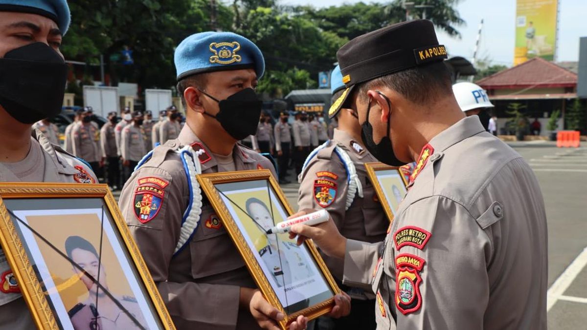 Tiga Polisi Tangerang Terlibat Kasus Narkoba Dipecat Tidak Hormat