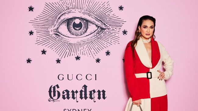Jadi Perwakilan Indonesia, Simak Gaya Mahal Luna Maya di Acara Gucci ...