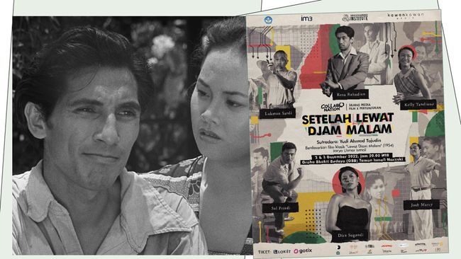 Pertunjukan "Setelah Lewat Djam Malam" Mempertemukan Film dan Teater ...
