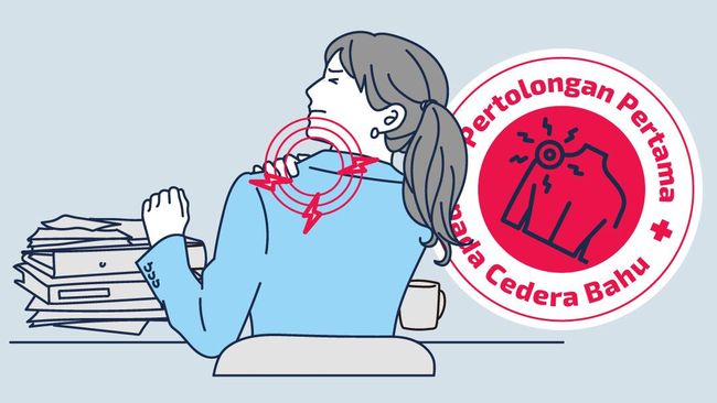 INFOGRAFIS: Pertolongan Pertama Cedera Bahu, Jangan Langsung Diurut ...