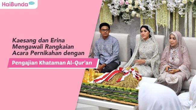 Kaesang dan Erina Mengawali Rangkaian Acara Pernikahan dengan Pengajian Khataman Al-Qur'an