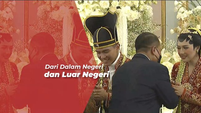 Sederet Tamu VIP-VVIP di Resepsi Malam Kaesang-Erina, Ada SBY-Jusuf Kalla