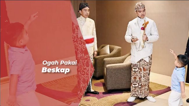 Bobby Minta Maaf Al Nahyan Pakai Singlet, Kaesang: Mau Gimana Lagi