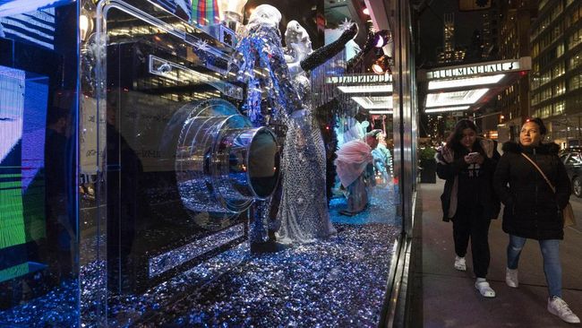 Foto Mengintip Jendela Jendela Cantik Di New York Jelang Natal Passiontoprofit