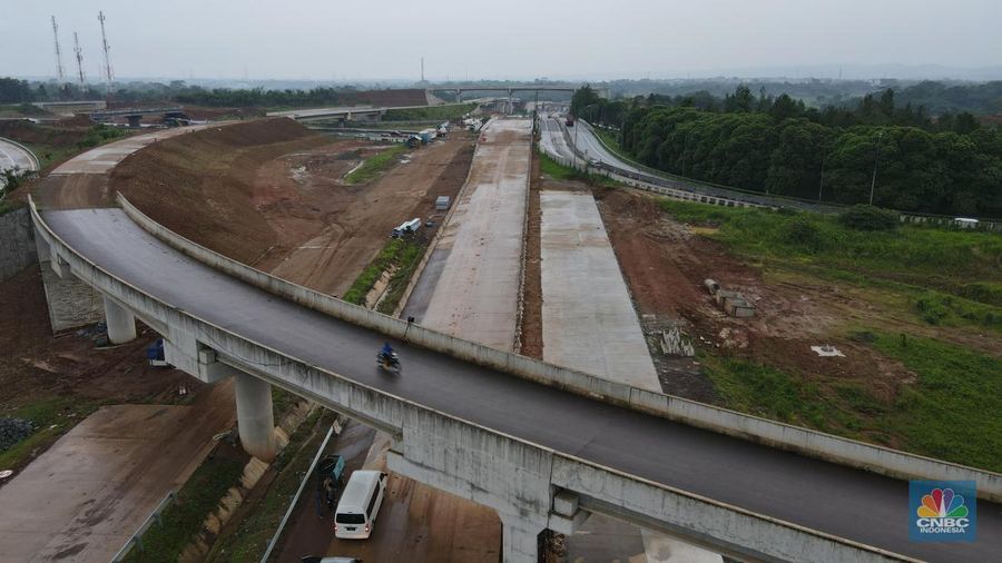 Ini Penampakan Terbaru Tol Japek II Selatan Fungsional Nataru