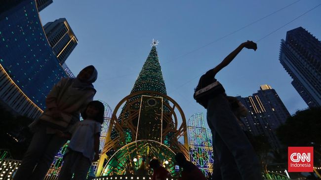 FOTO: Wisata Natal dan Tahun Baru di Pusat Perbelanjaan Jakarta