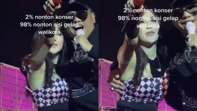 Potret Walikota Tegal Asyik Joget Bareng Pedangdut Uci Sucita Disorot