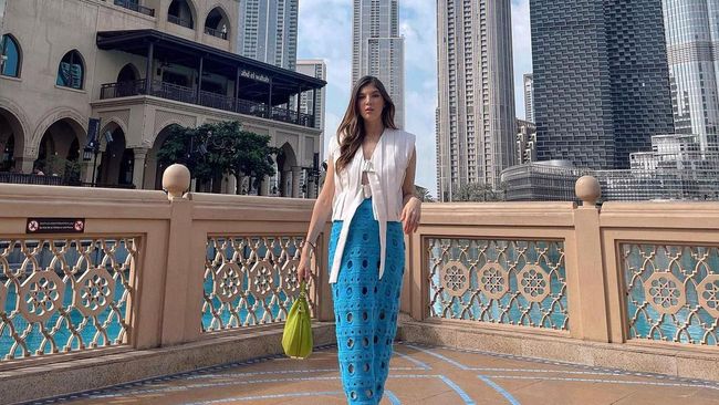 7 Potret Babymoon Mikaila Patritz di Dubai, Masih Terlihat Langsing Bun ... 7 Potret Babymoon Mikaila Patritz di Dubai, Masih Terlihat Langsing Bun ...