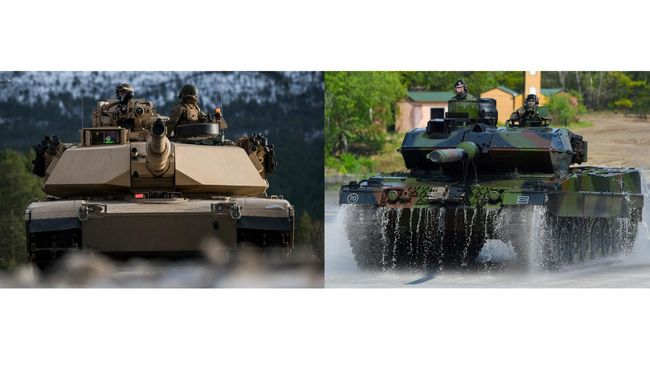 Raja Darat Tank Abrams-Leopard 2 Siap ke Ukraina, Apa Misi Utamanya ...