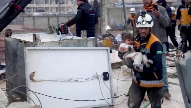 Kisah Balita Selamat dari Reruntuhan Gempa Turki-Suriah, Sang Ibunda yang Sedang Hamil Tewas