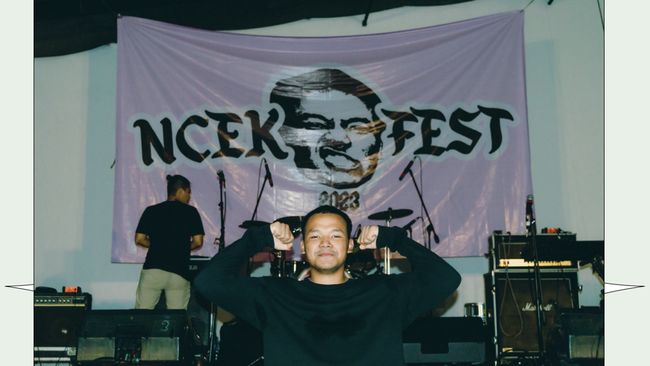 1 Drummer untuk 10 Penampil, Bagas Encek Persembahkan Ncek Fest
