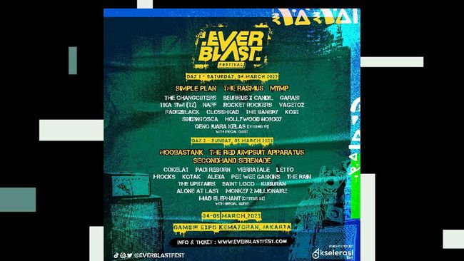Everblast Festival 2023 Bakal Jadi Panggung Reuni Seurieus Bersama Candil