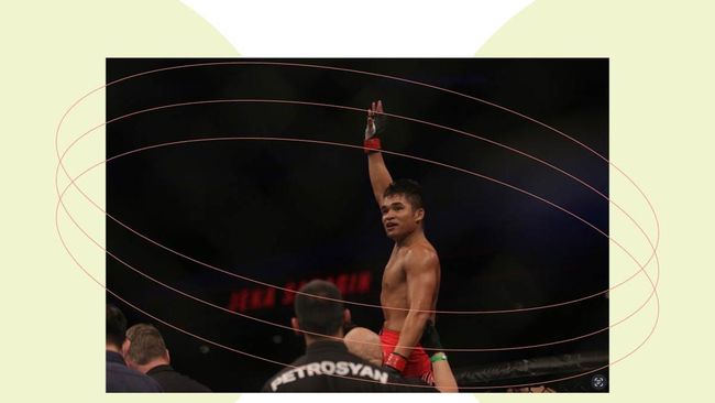 Resmi! Jeka Saragih Jadi Fighter Indonesia Pertama di UFC