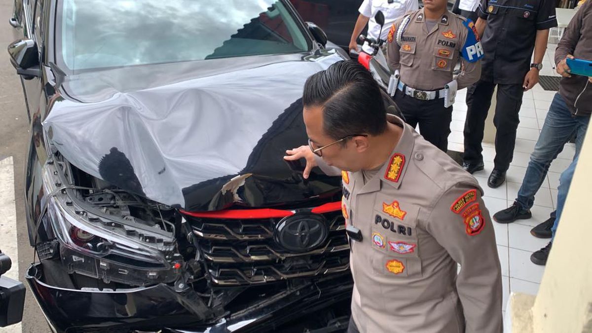 Polisi Resmi Setop Kasus Sopir Fortuner Giorgio Rusak Mobil Brio