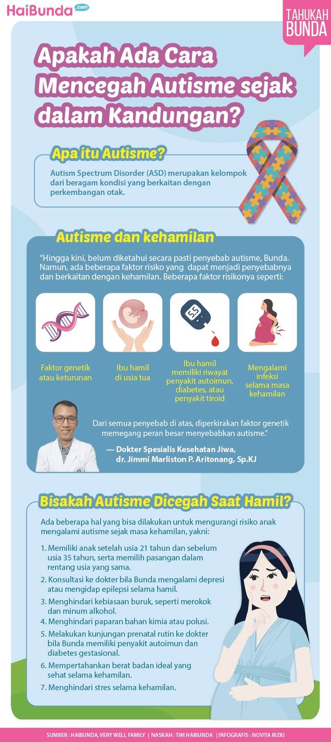 Apakah Ada Cara Mencegah Autisme Sejak Dalam Kandungan?