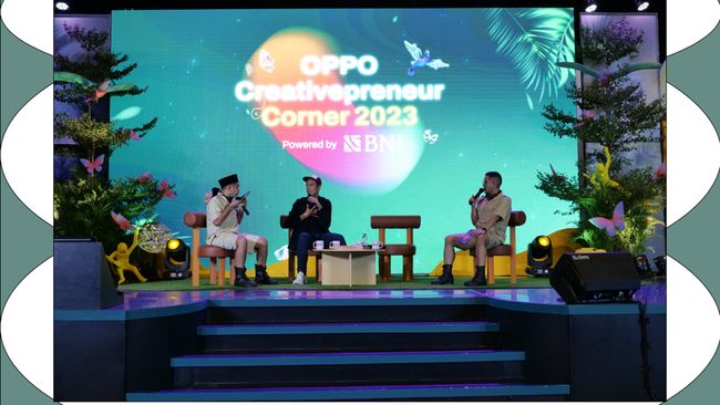 Ini Keseruan OPPO Creativepreneur Corner 2023 Powered by BNI Edisi Makassar