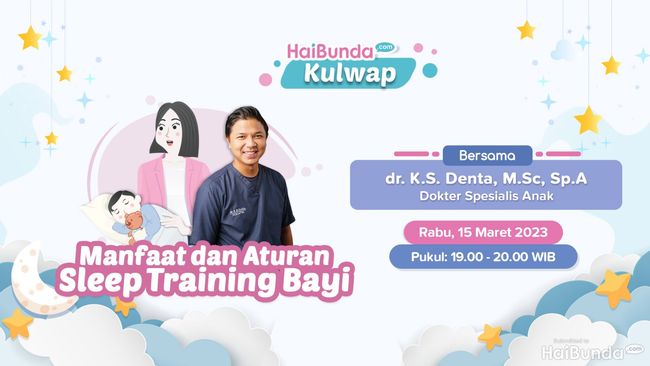 Cara Tepat Menerapkan Sleep Training Bayi, Tanya Dokter Denta Yuk!