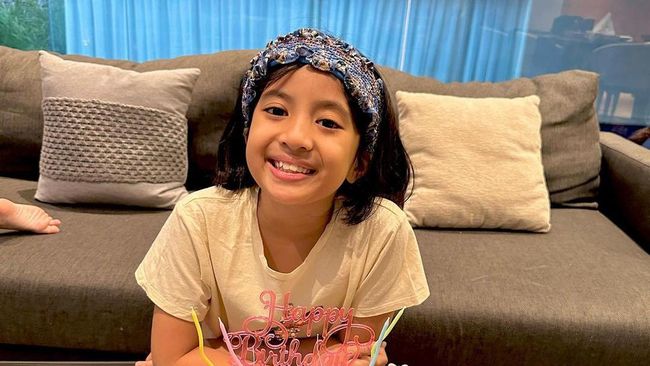 7 Potret Ulang Tahun ke-9 Megumi, Anak Pertama Desta dan Natasha Rizky ...