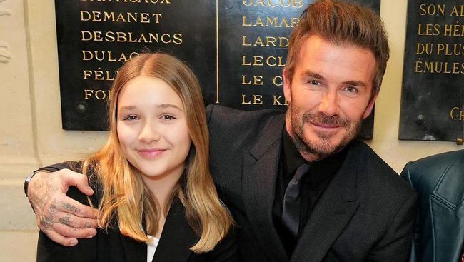 7 Potret Harper Anak Victoria dan David Beckham di Usia 12 Tahun ...