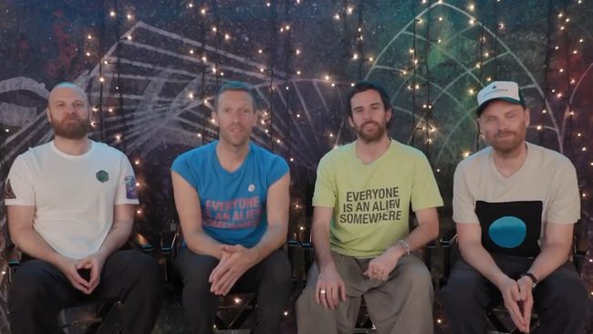 Seating plan dan detail harga tiket konser Coldplay di Singapura.