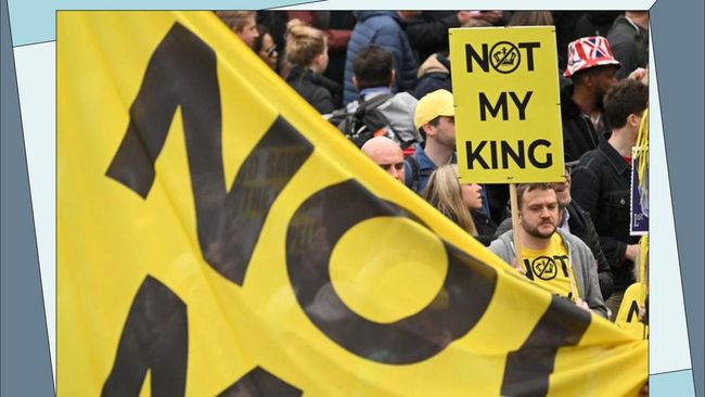 Not My King: Penobatan King Charles Diwarnai Protes Anti-Monarki
