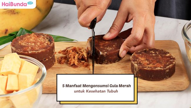 Busui, Ini 5 Manfaat Mengonsumsi Gula Merah untuk Kesehatan Tubuh