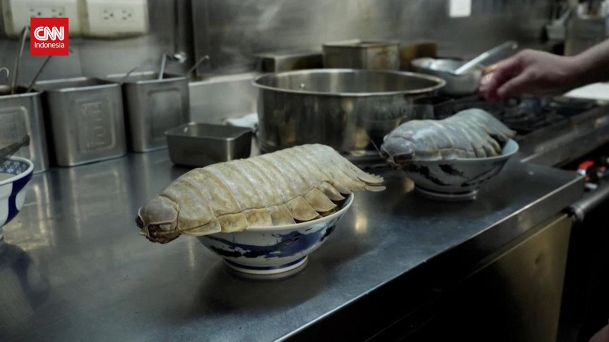 VIDEO: Restauran Ramen di Taipei Hidangkan Menu Isopod Raksasa