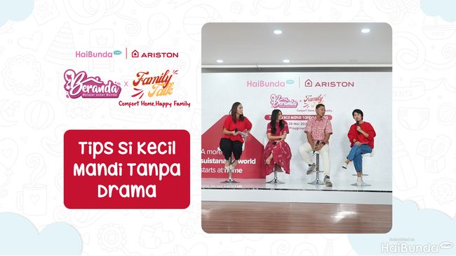 Serunya Beranda x Family Talk, Putri Titian Curhat & Beri Tips Mandikan Anak Tanpa Drama