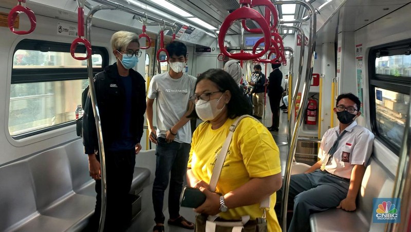 Kereta LRT di Jakarta Sepi, Begini Penampakannya - Foto 3