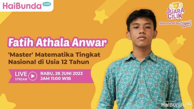 Kisah Fatih Athala Anwar 'Master' Matematika Tingkat Nasional di Usia ...