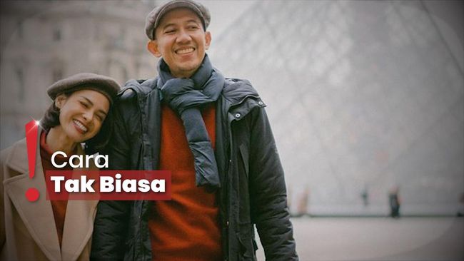 Makin Berusia, Ini Cara Andien Rayakan Ultah Suami di Pagi Hari