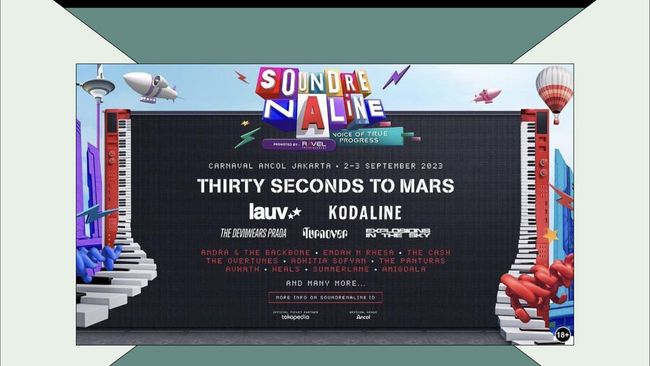 Soundrenaline 2023 Siapkan Musisi-musisi Dunia di Pengumuman Lineup ...