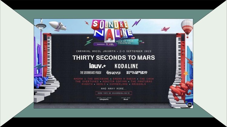 Soundrenaline 2023 Siapkan Musisi-musisi Dunia di Pengumuman Lineup ...
