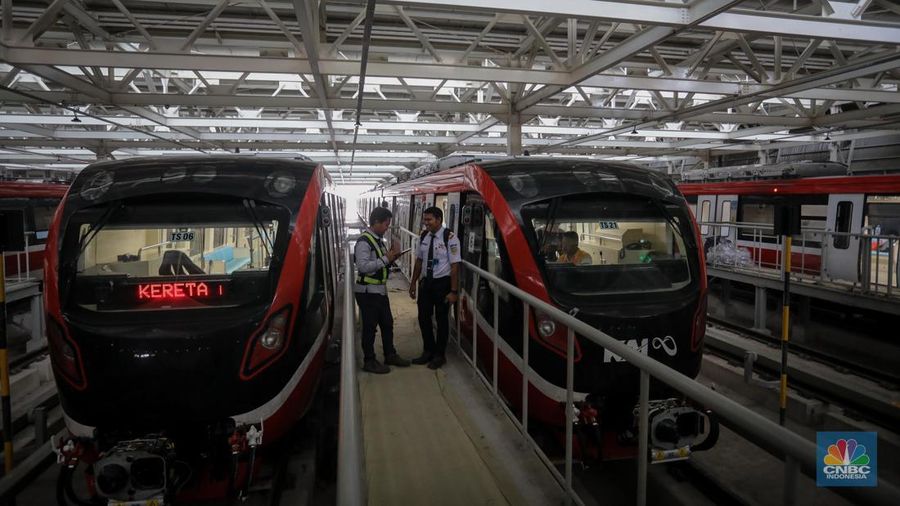 Penampakan 'Keong Raksasa' Stasiun LRT yang Senin Operasi! - Foto 8