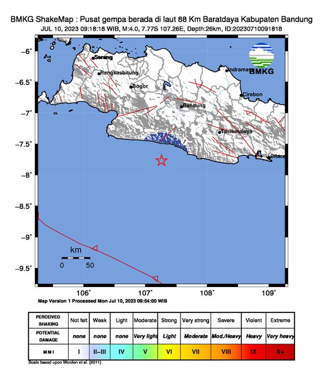 BMKG Ungkap Penyebab Gempa Bumi Guncang Bandung Hari Ini