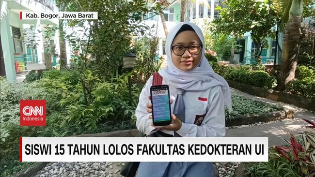 VIDEO: Kisah Siswi Berprestasi Diumur 15 Tahun Lulus di FK UI