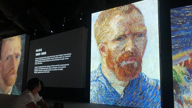 7 Potret Pameran Van Gogh Alive Jakarta, Tampilkan Lukisan Legendaris ...