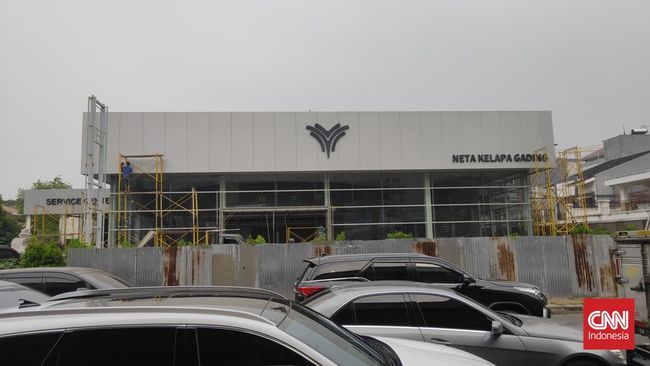 Penampakan Dealer Merek Mobil Baru Asal China, Neta di Kelapa Gading