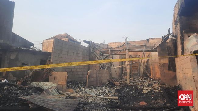 Kebakaran di Koja Jakut Hanguskan 14 Bangunan, Tak Ada Korban Jiwa