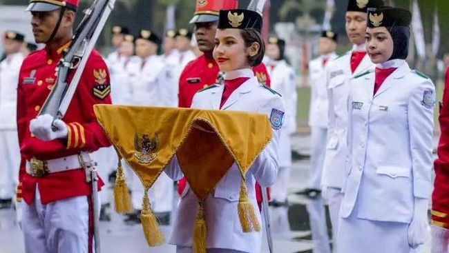 Ternyata Punya Makna Dalam, Intip Detail Penuh Filosofi Seragam Paskibraka